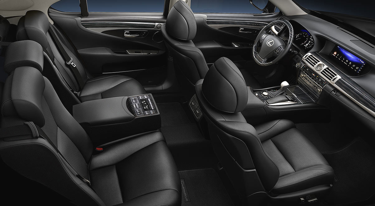2016 Lexus LS 460 Full Interior - aspen limousine service